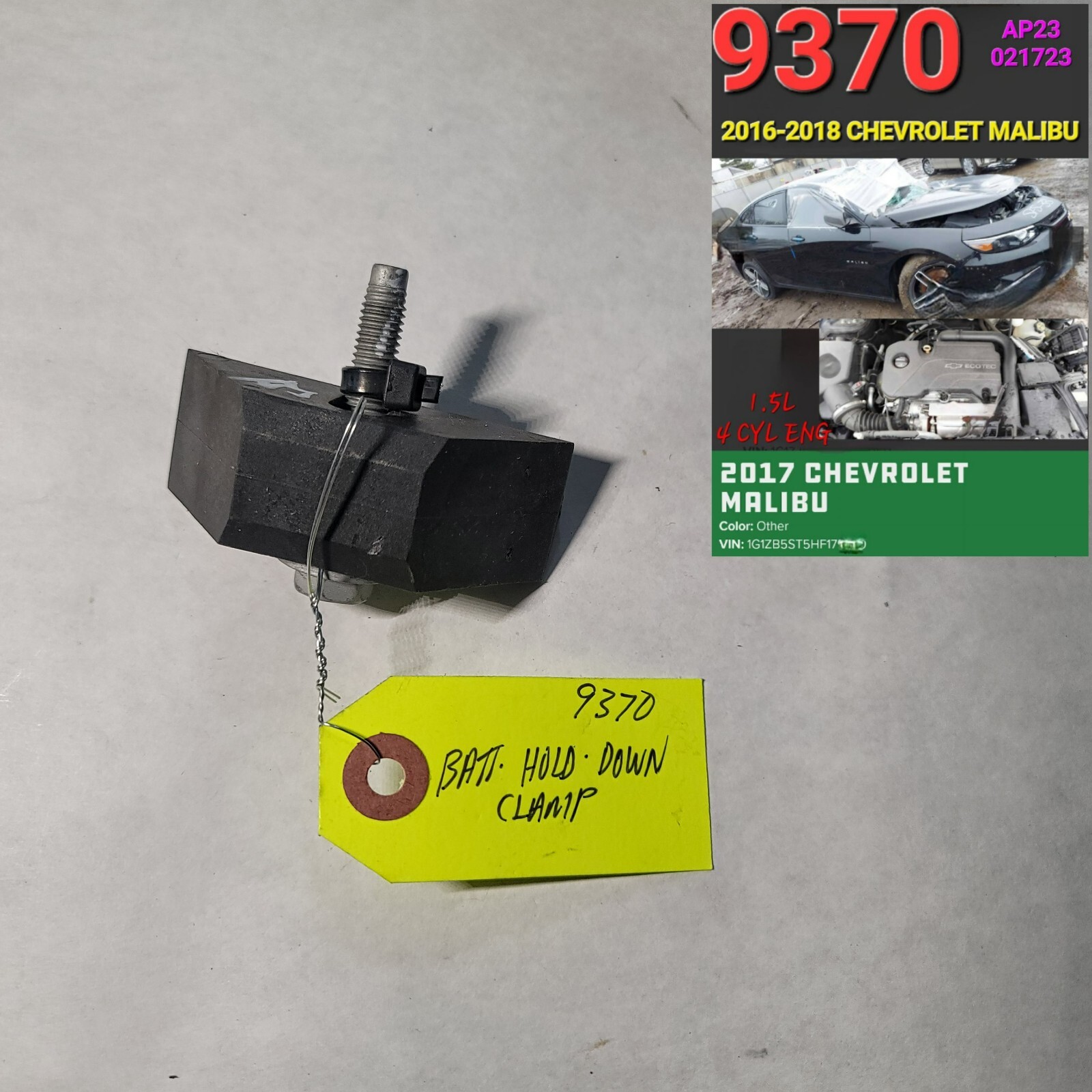 ⭐⭐OEM 2016-2018 CHEVROLET MALIBU BATTERY HOLD DOWN CLAMP⭐⭐ | eBay