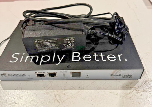Ruckus ZoneDirector 1200 ZD1200 Licensed for 115 APs w/Active Support ...
