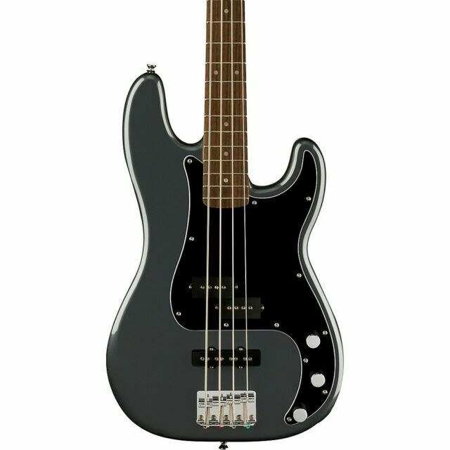 Squier Affinity Precision Electric Bass Guitar - Charcoal Frost ...