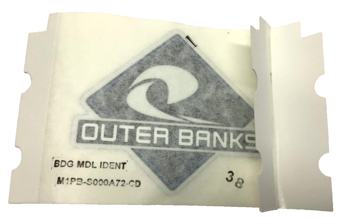 2021-2024 Ford Bronco Sport RH or LH Fender OUTER BANKS Decal Emblem ...