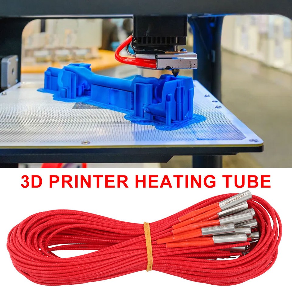 10pcs Cartridge Heaters Tubes with 1 Meter Wire 6x20mm 12V 40W for 3D ...