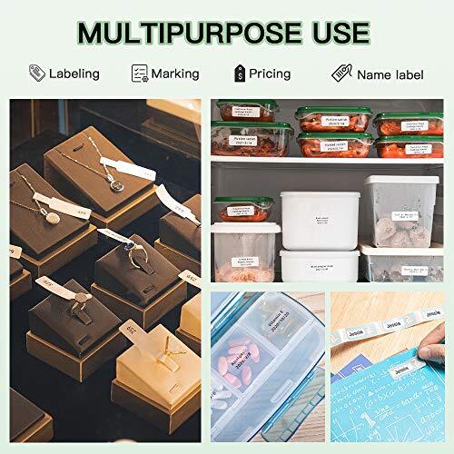 Phomemo D30 Color Thermal Labels, self-Adhesive Label, 1/2" X 1 7/8 ...