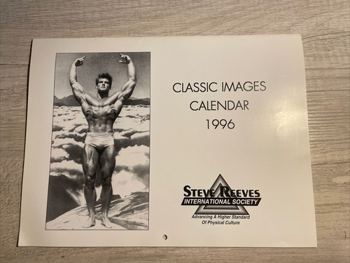 Steve Reeves 1996 Classic Images Calendar & Photo Vintage Bodybuilding ...