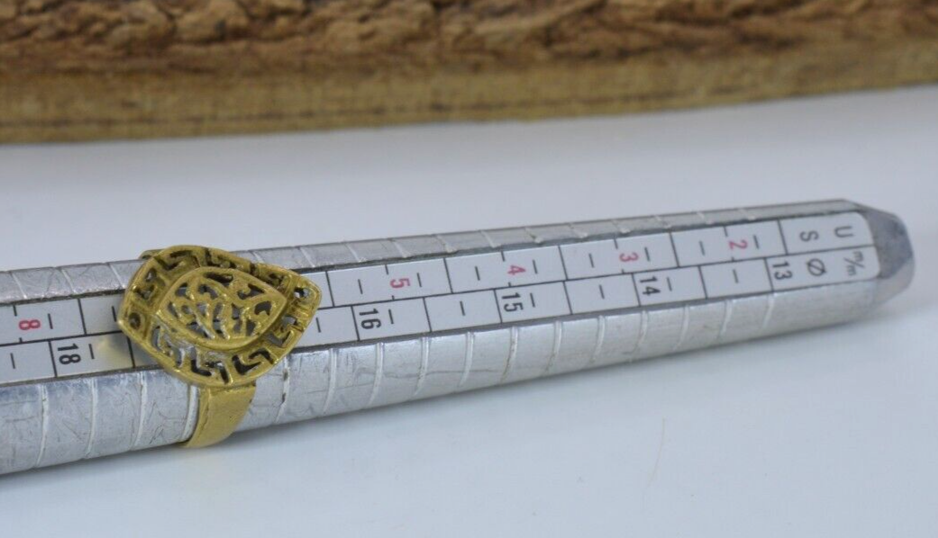 EXTREMELY RARE ANCIENT BRONZE ANTIQUE ROMAN RING ARTIFACT VERY STUNNING ...