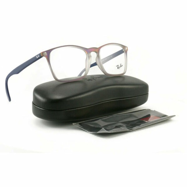 Authentic Ray Ban Eyeglasses Rb7045 5486 Purple Frames Rx-able 55mm for ...
