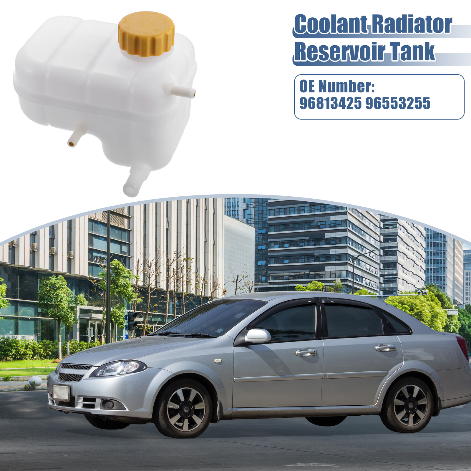 Coolant Radiator Reservoir Tank 96553255 for Suzuki Forenza Reno for ...