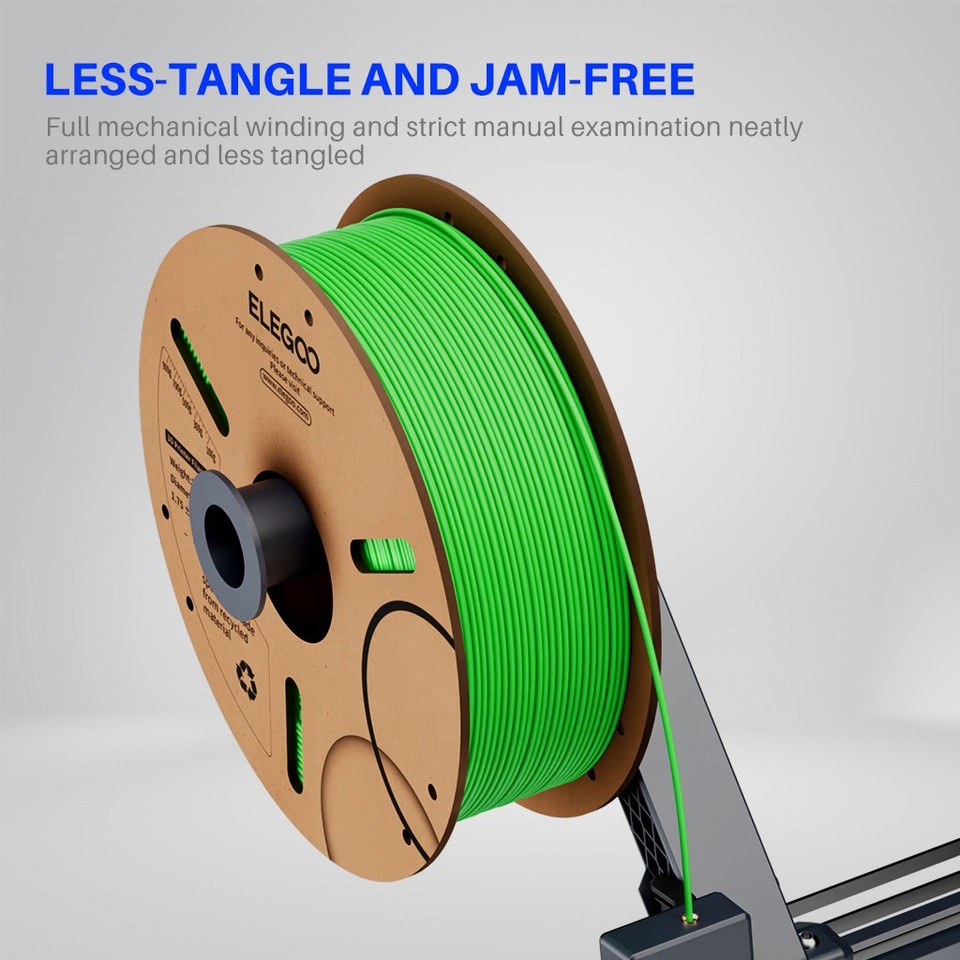 【Buy 6 Get 4 Free,Add 10】ELEGOO PLA Rapid PLA+ PETG TPU 3D Printer ...