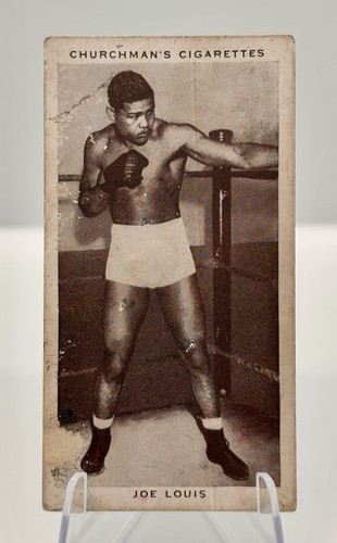 1938 Churchman's Boxing Personalities - Joe Louis #26 | eBay UK