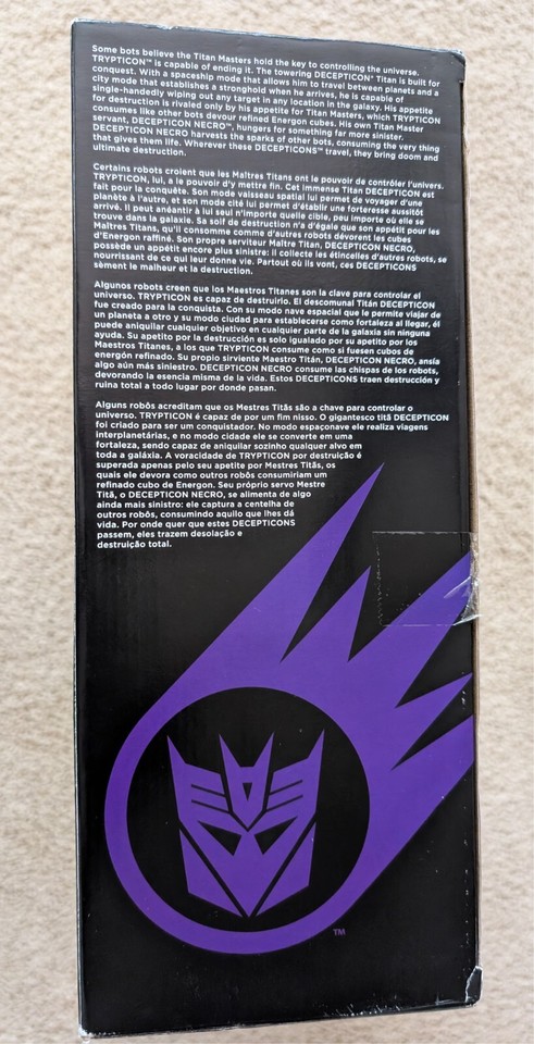 Hasbro Takara Transformers Titans Return Titan Class Decepticon ...