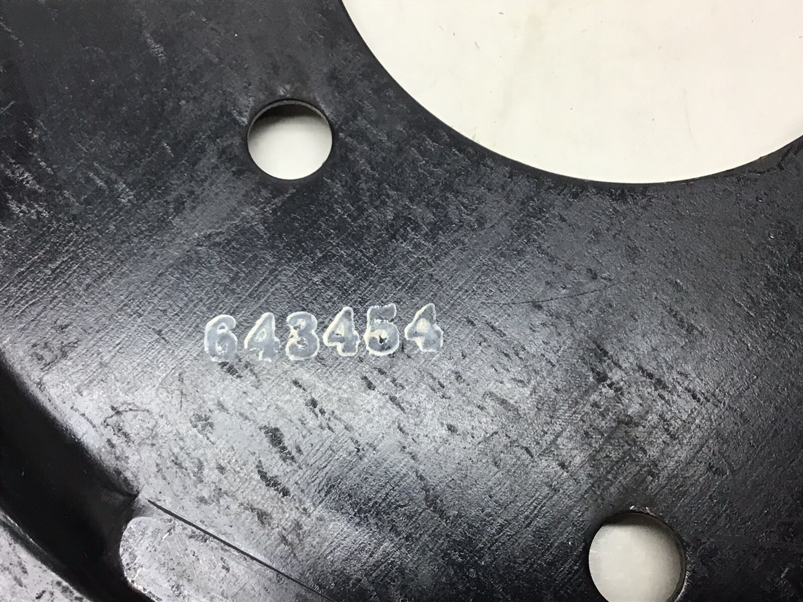 Bendix Parking Brake Backing Plate 643454 Late WW2/All Post War 4 Cyl ...