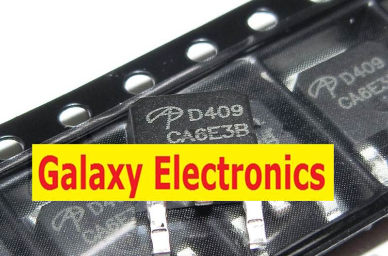 10pcs New production AOD409 SMD SOT252 MOSFET P-channel 26A / 60V FET ...