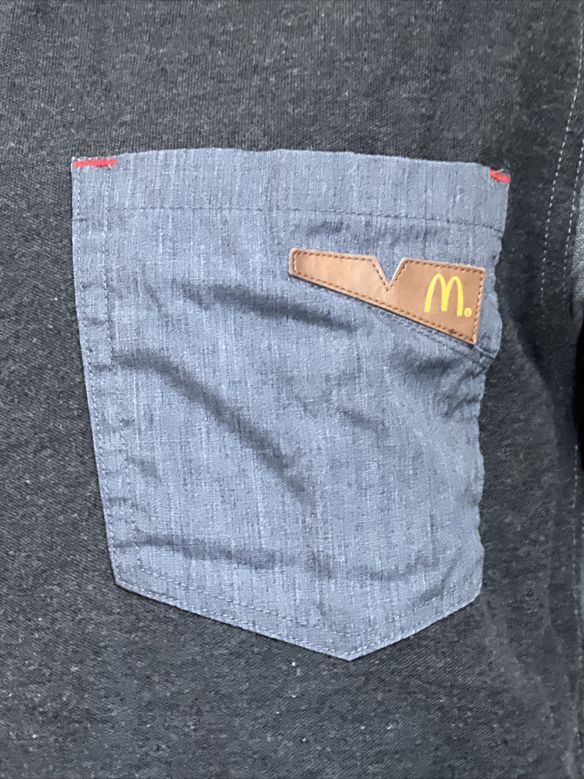 McDonald's Polo Shirt Work Uniform Short Sleeve Pocke… - Gem