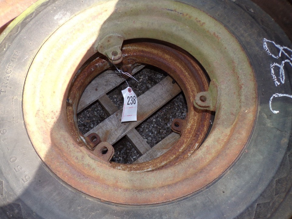 International Harvester Tractor, One Singular Co-Op Tire, Tag #236 | eBay