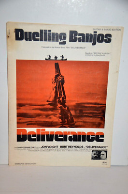 Deliverance Dueling Banjos original sheet music for guitar & banjo RARE ...