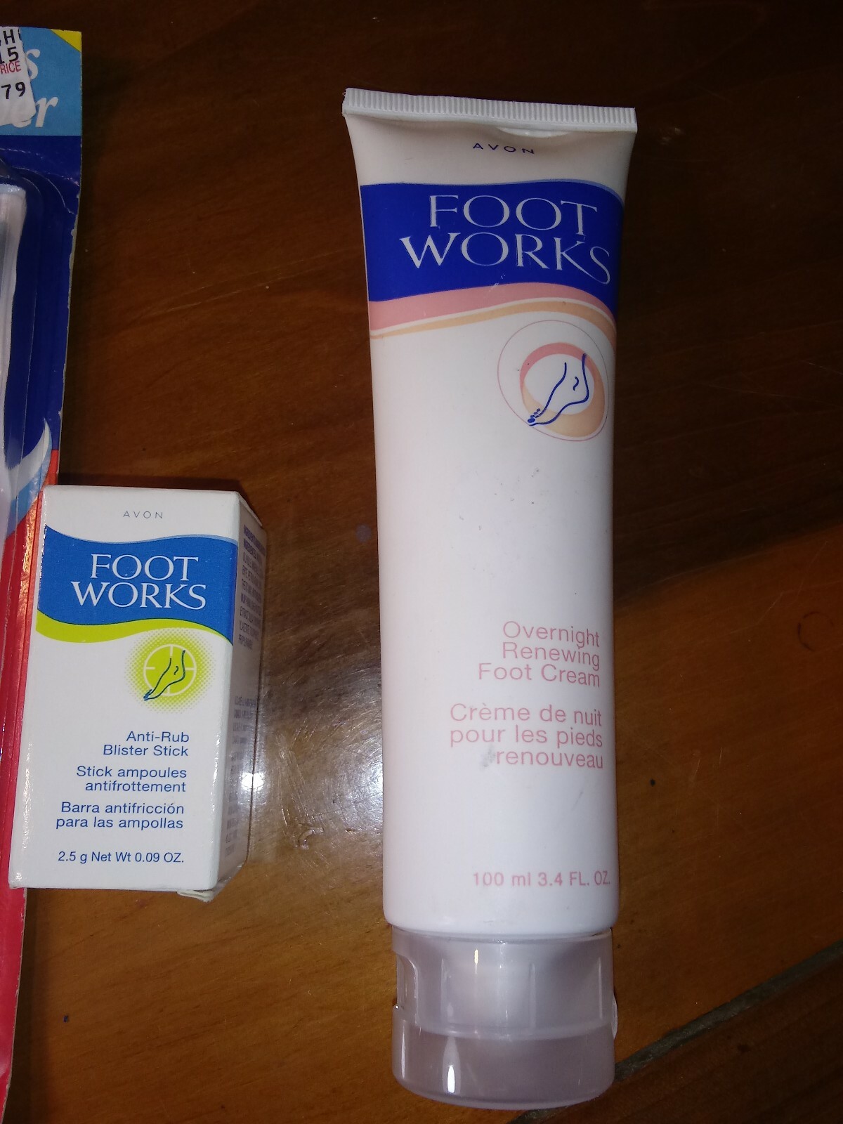 Avon Footworks Overnight Renewing Foot Cream 3.4fl.oz for sale online ...