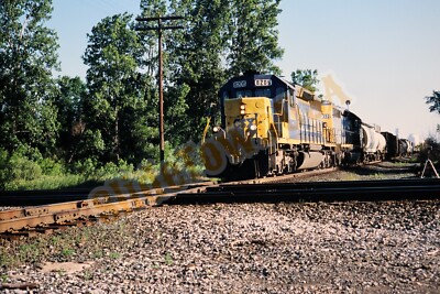 Vtg 2000 Train Slide 8206 CSX Engine N. Baltimore OH X6J103 | eBay
