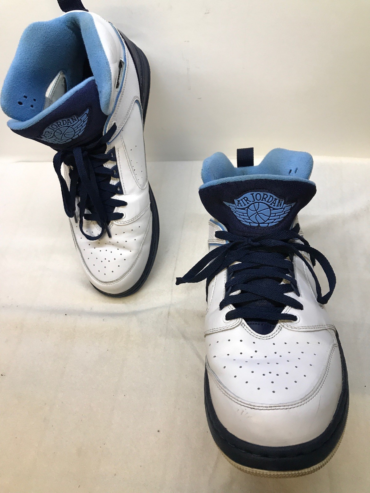 MENS NIKE AIR JORDAN SIXTY CLUB WHITE BLUE 535790-107 SIZE 11.5 | eBay