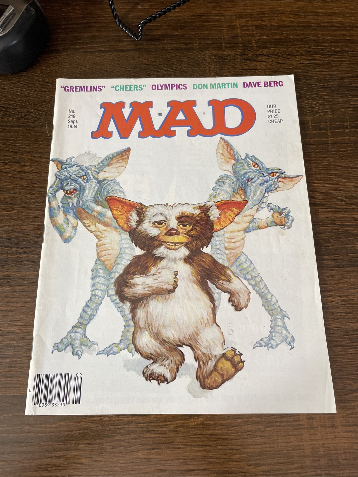 MAD Magazine No. 249 Sept 1984 Gremlins Cheers Olympics | eBay