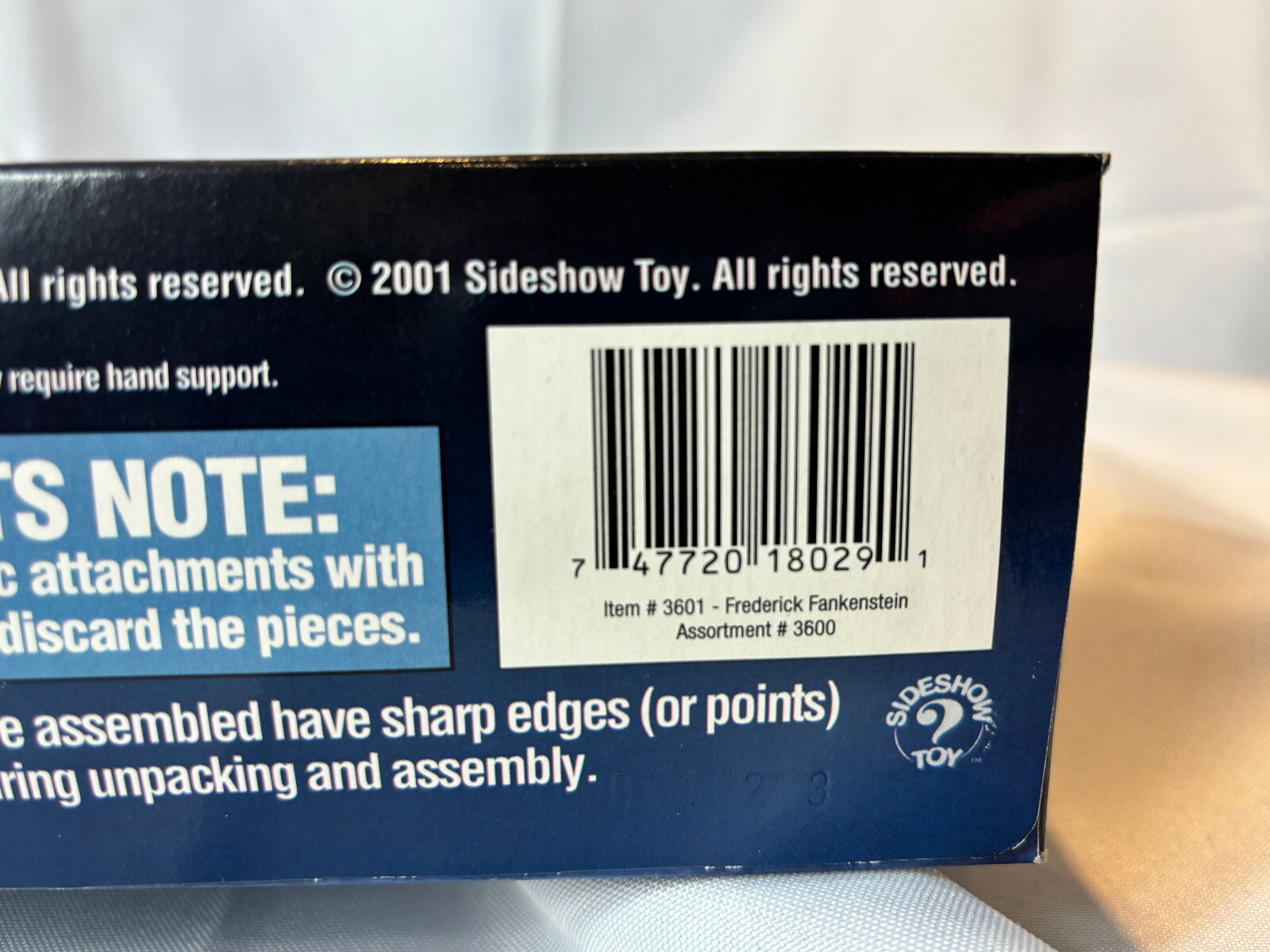 RARE Sideshow Young Frankenstein 3pc Set Frederick Igor Monster for ...