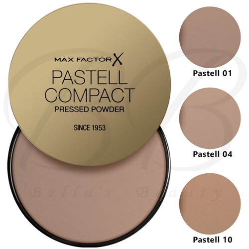 MAX FACTOR Pastell Compact Pressed Face Powder All Skin Types 20g ...