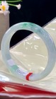 Certified Natural Jadeite Jade 55mm Ice Moist Sun Green High Quality ...