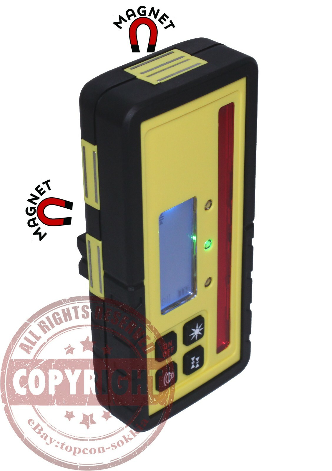 TPI PRO-600 LASER LEVEL RECEIVER,DETECTOR,TOPCON,RUGBY,DEWALT,SPECTRA ...