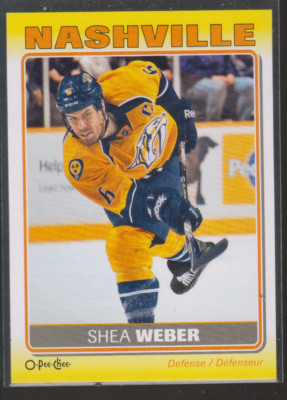 2012-13 O-Pee-Chee Stickers #S-60: Shea Weber | eBay