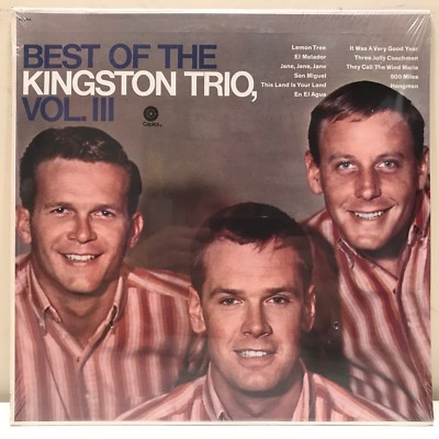 sealed! Best of the Kingston Trio Volume 3 LP Capitol SM-2614 | eBay