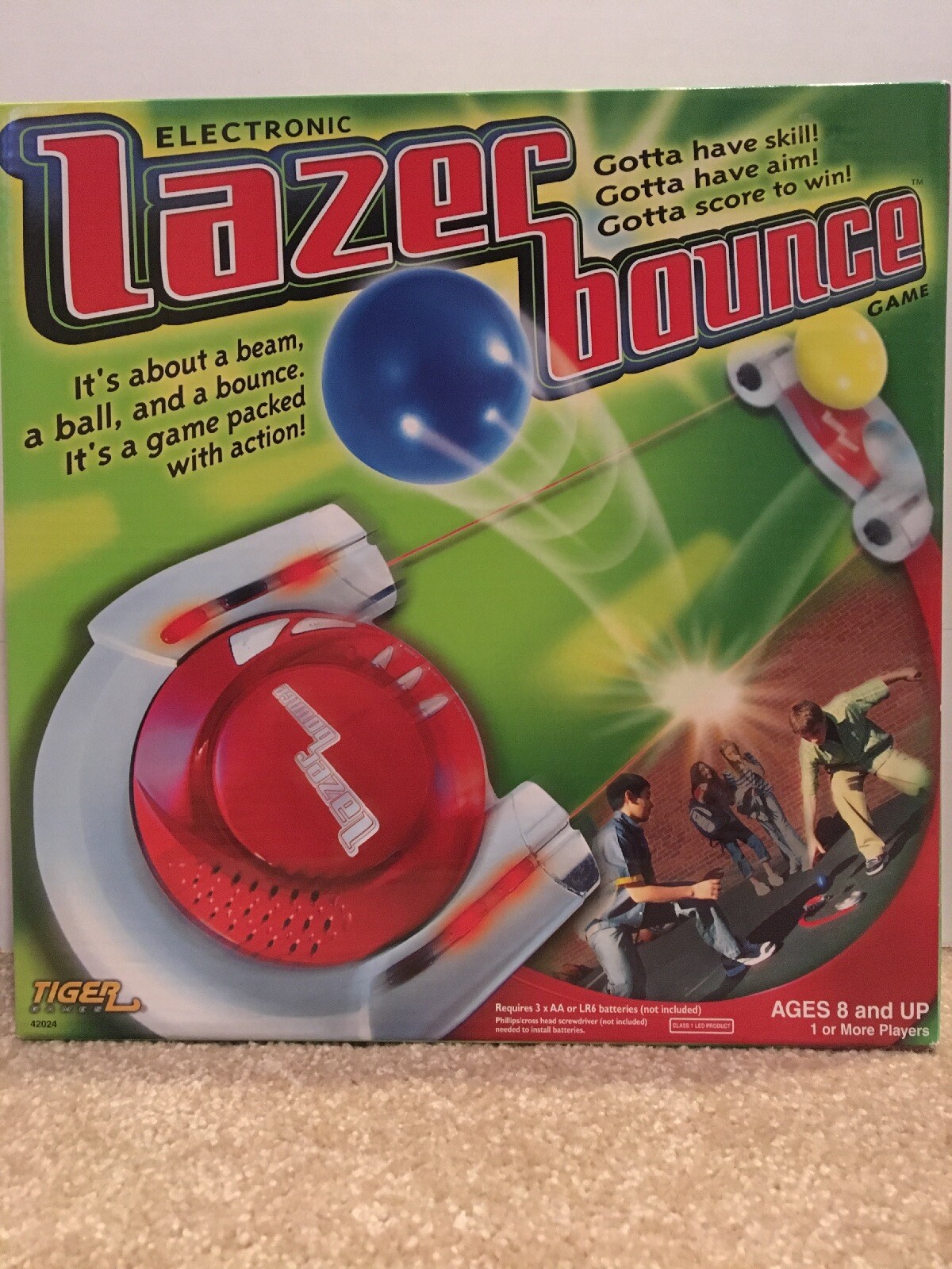 Tiger Electronic Outdoor Lazer Bounce Game - Take Aim To Break the ...