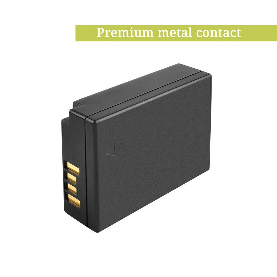 2x 2.0Ah LP-E17 Akku +LED Ladegerät Für Canon EOS 200D 250D 800D 750D ...