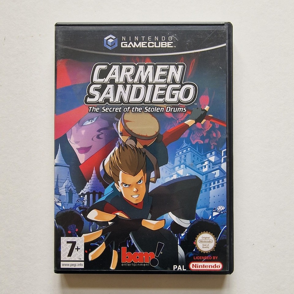 Carmen Sandiego Secret of the Stolen Drums Nintendo Gamecube | eBay