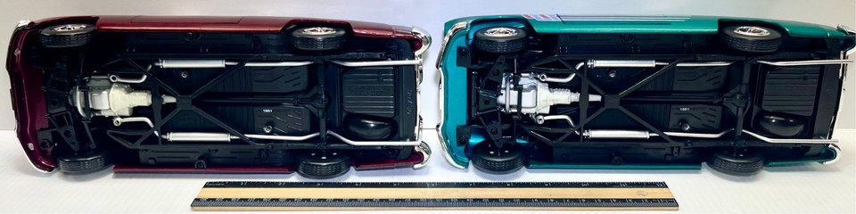 ERTL (2) 1/18 -Diecast 1951 Mercury's/ Maroon Pharaoh’s/Chopped Green ...