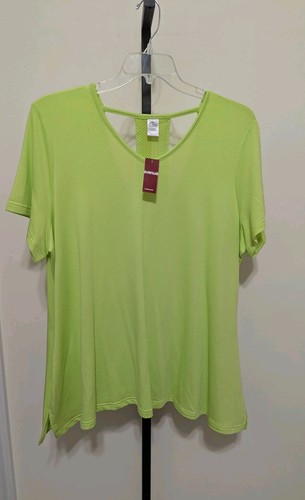 Avenue Leisure Women's Plus Lime Green Knit Top Size 18/20 | eBay