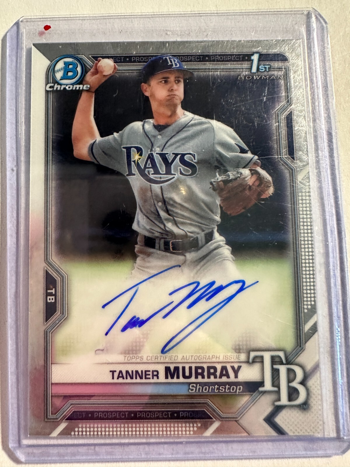 K94,627 - 2021 Bowman Chrome Prospect Autographs #CPATM Tanner Murray ...