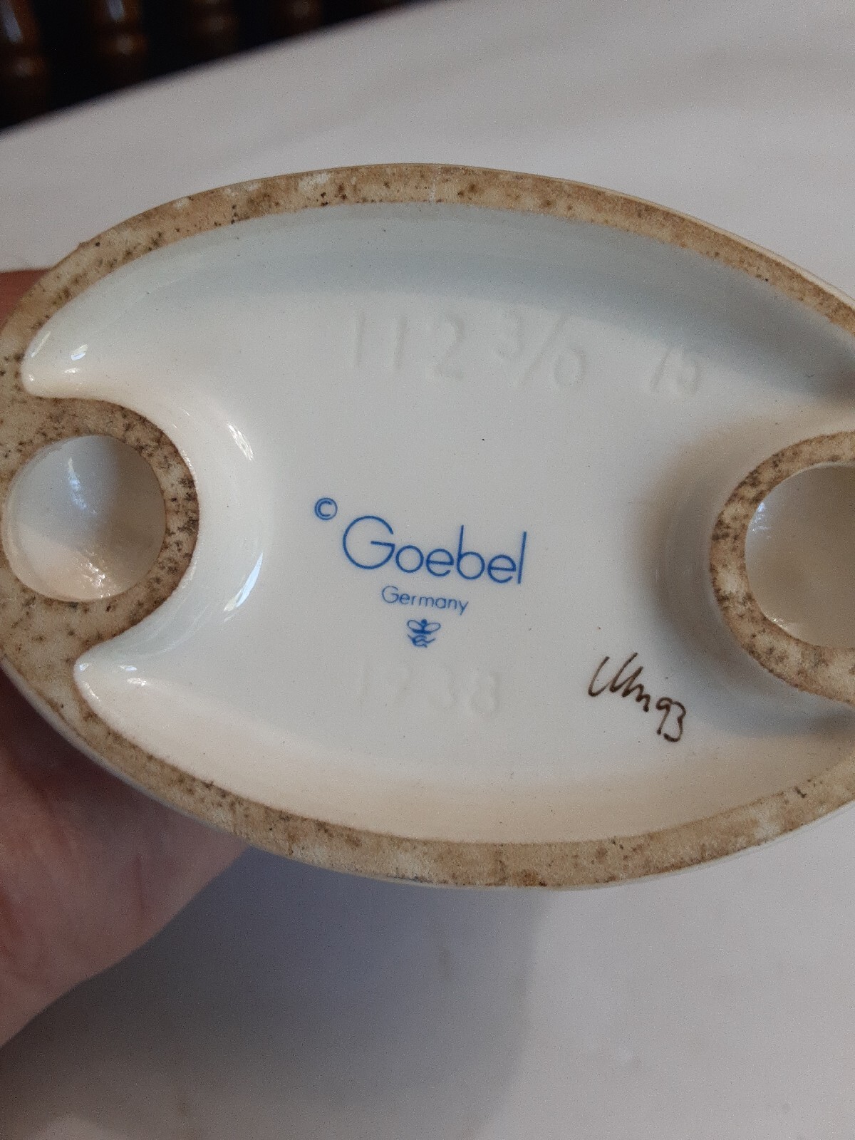 GOEBEL HUMMEL Figurine112 3/0 "JUST RESTING" #95 1938, BEAUTIFUL COLOR ...