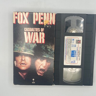 Casualties of War (1989), VHS Movie, Columbia Home Video (1990) DePalma ...