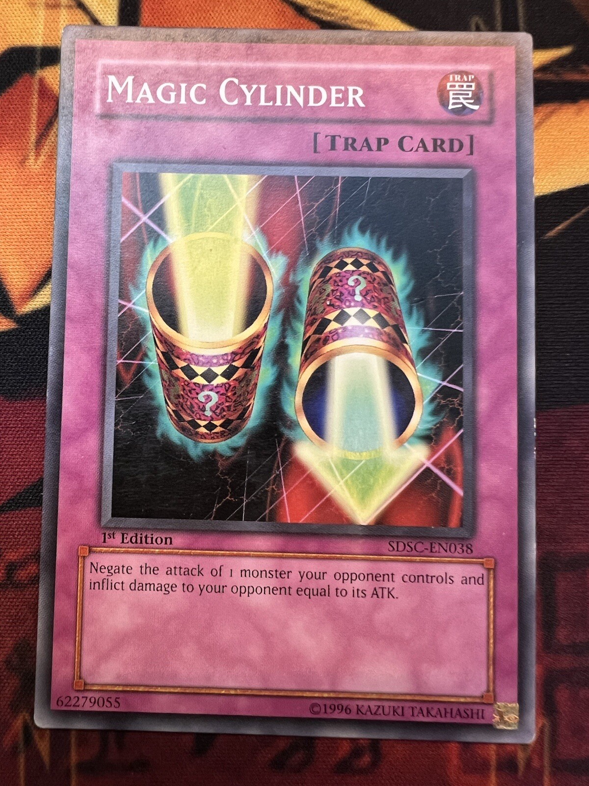 Yugioh! TCG Magic Cylinder SDSC-EN038 Common 1st Edition NM | eBay