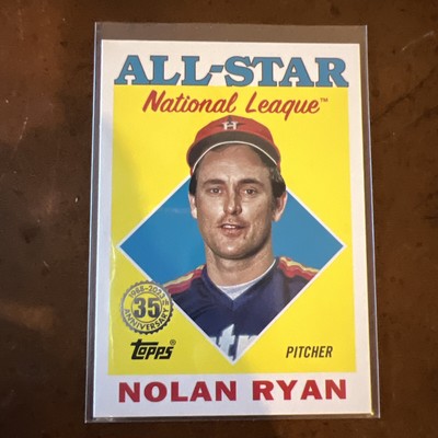 NOLAN RYAN 2023 Topps Series 2 INSERT 1988 All Star #88AS-17 - Houston ...