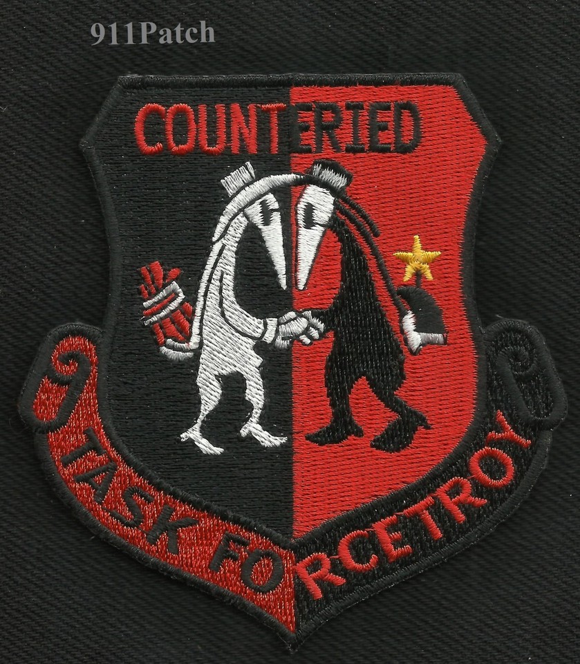 Counter IED Task Force Troy EOD Spy VS Spy US NAVY Patch | eBay