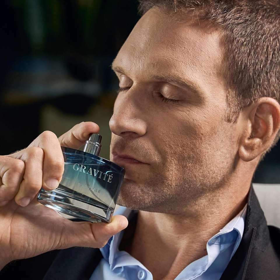 Particle Gravité Cologne for Men, Long Lasting Woody Citrus Musk Scent ...