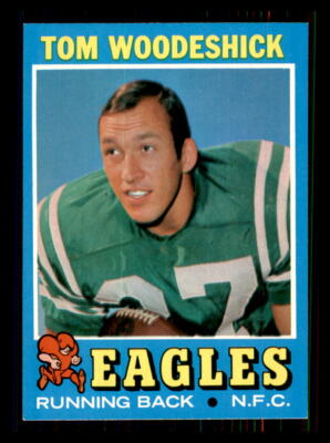 1971 Football Topps Tom Woodeshick Philadelphia Eagles #40 | eBay