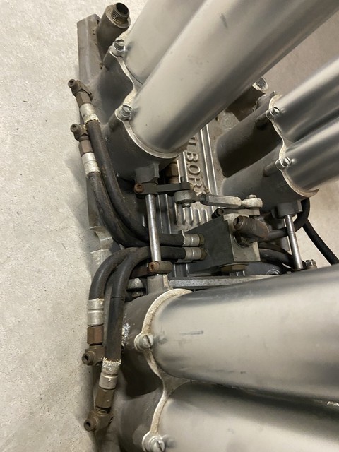 HILBORN Intake Fuel Injection SBC 265 C 8d Small Block Chevy Racing ...