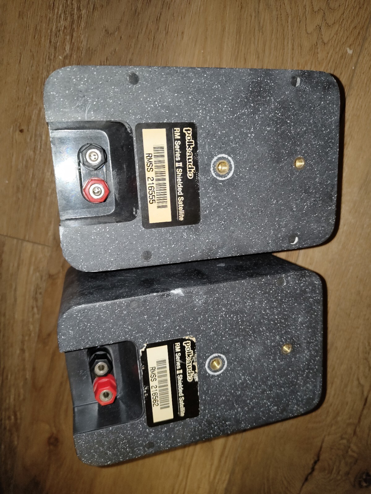 3 Polk Audio RM Series II Shielded Satellite RMSS Speakers Tested for ...