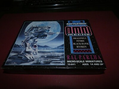 Ral Partha: Battletech 10-841: Medium Omni-Mechs Box set: Unassembled ...