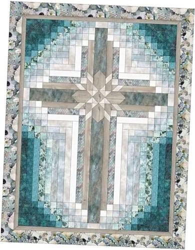 Farmhouse Cross Pattern, White, 46.00" x 60.00" | eBay