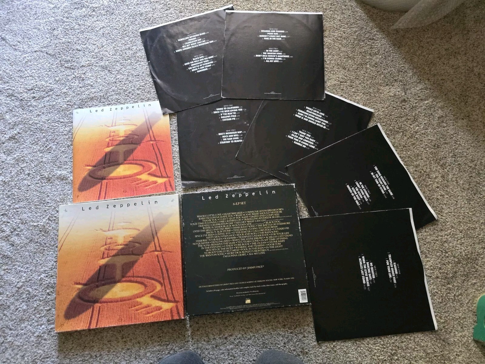 Led Zeppelin Light And Shade 6lp Record Set H DMM SP-1-1 VG+ | eBay