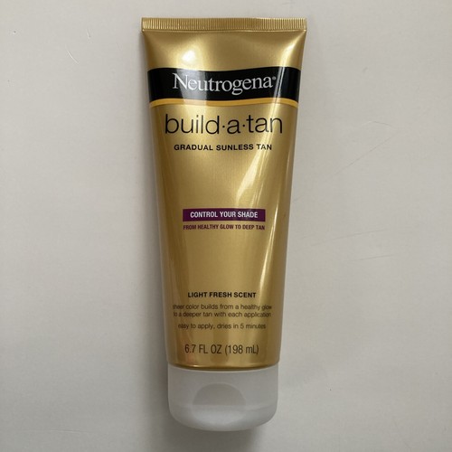 Neutrogena Build A Tan Gradual Sunless Control Your Shade Lotion, 6.7 ...