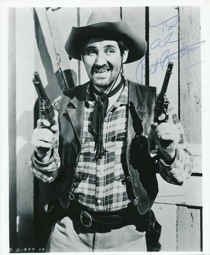 GREEN ACRES Actor & DISNEY Voice Legend PAT BUTTRAM Signed Photo - GENE ...