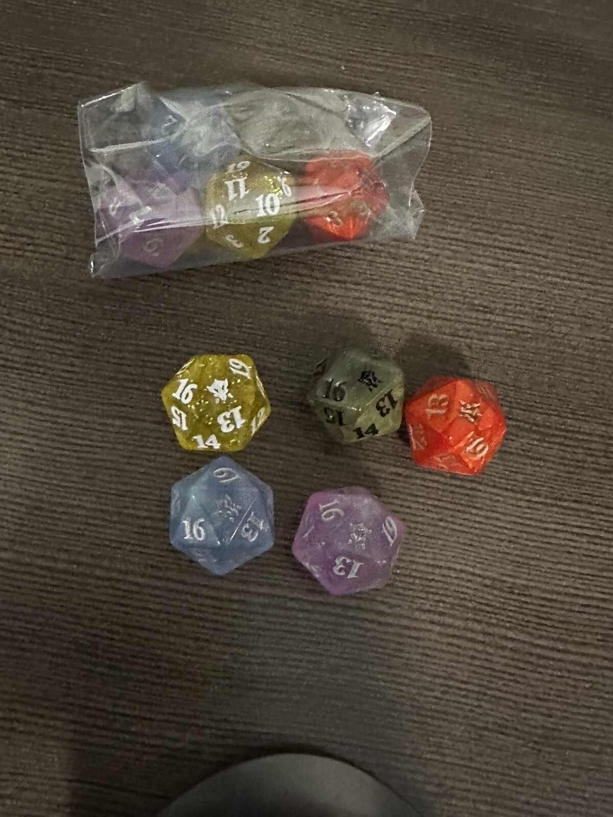 MTG Magic Dragons Of Tarkir DTK Spindown x5 Dice Spin Down Die 1 Each ...