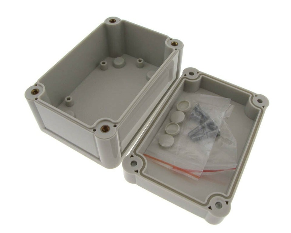 HQ Waterproof Plastic Project Box Enclousure DIY 102x70x52mm - White | eBay